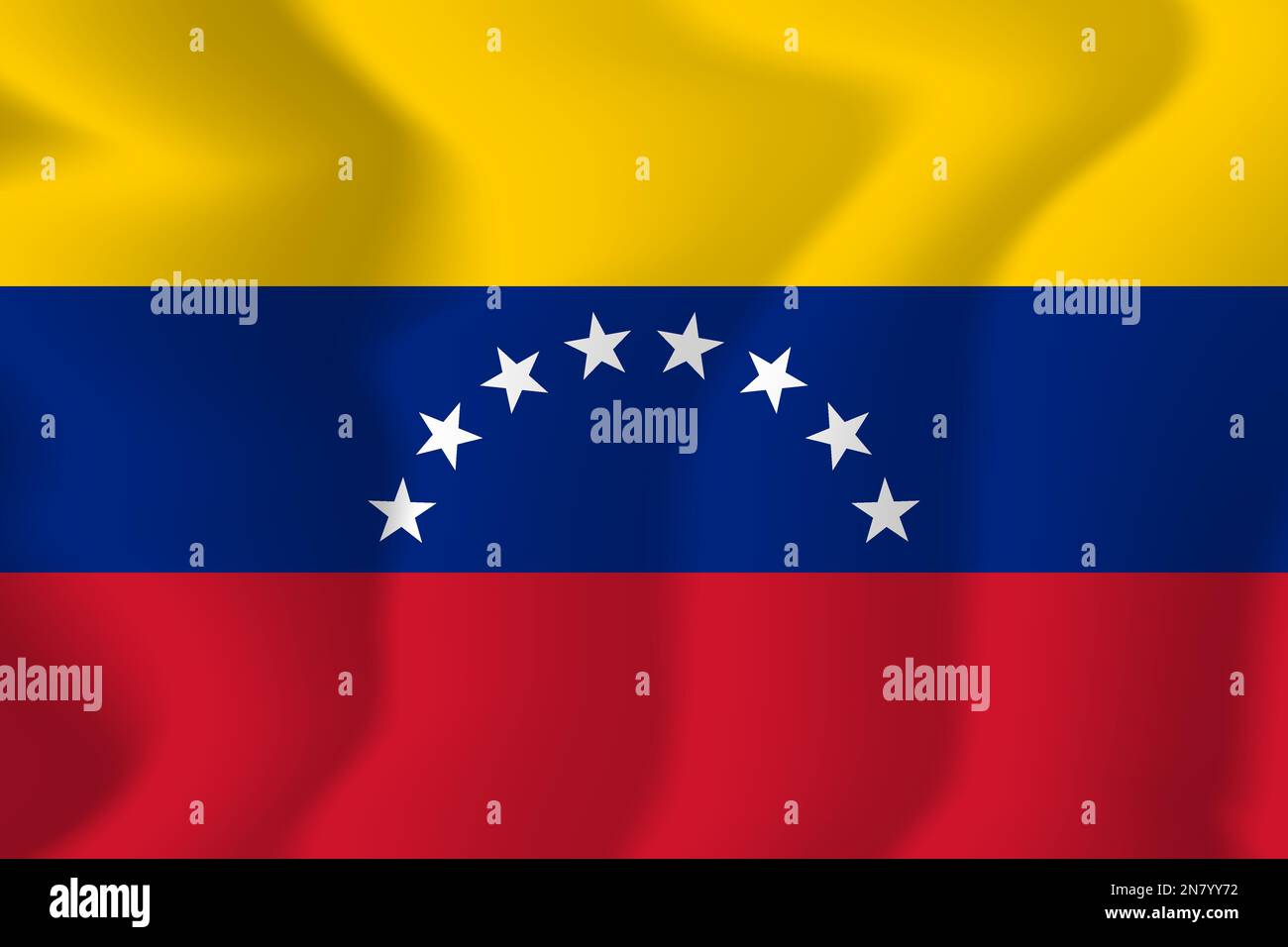Venezuela country map colors flag hi-res stock photography and images ...