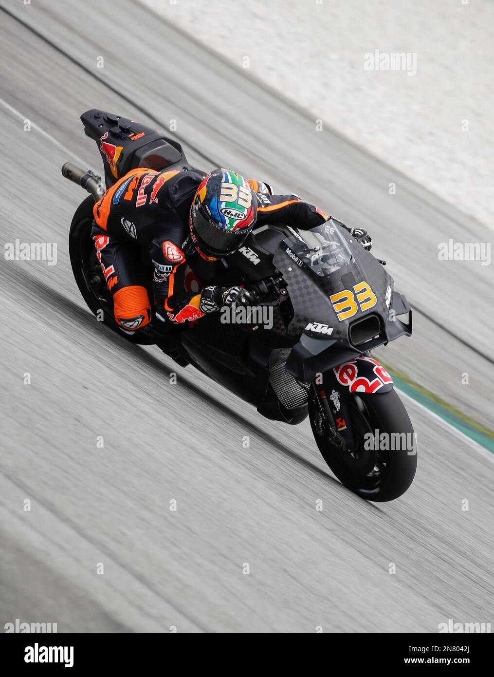 Kuala Lumpur, Malaysia. 11th Feb, 2023. South African rider Brad Binder ...