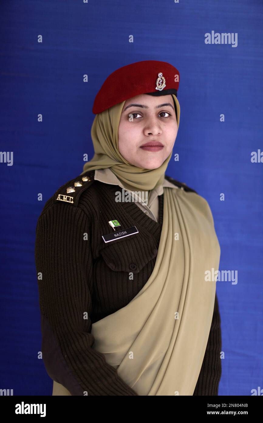 Pakistani army Capt. Nazish Khan, 27, who is deployed as a Doctor at ...