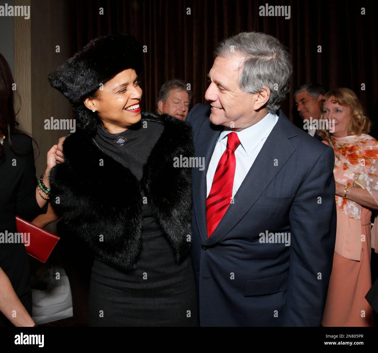 Victoria Rowell and Les Moonves attend The Alliance for Children's ...