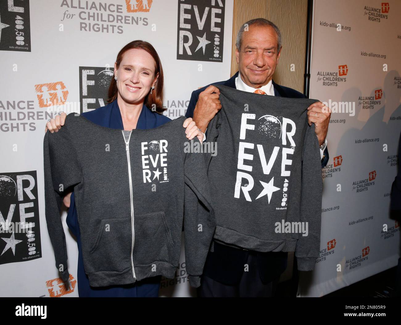 Noelle Wolf and Dick Wolf attend The Alliance for Children's Rights ...