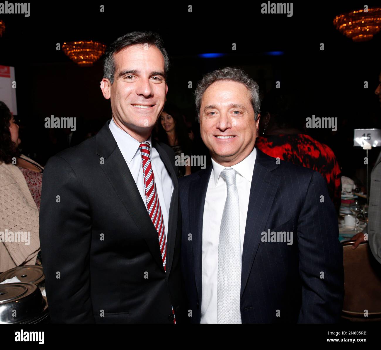 Eric Garcetti and Rick Rosen attend The Alliance for Children's Rights ...