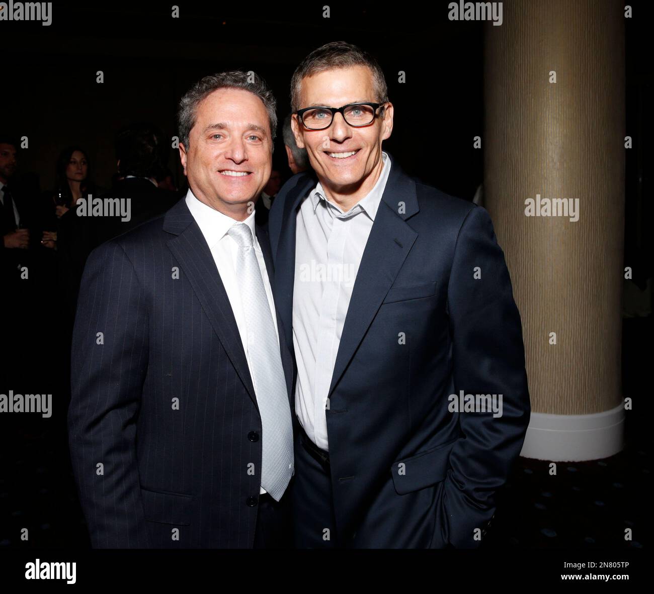 Rick Rosen and Michael Lombardo attend The Alliance for Children's ...