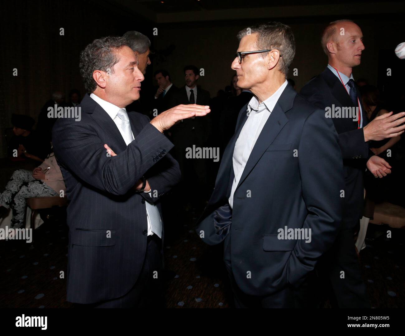 Rick Rosen and Michael Lombardo attend The Alliance for Children's ...