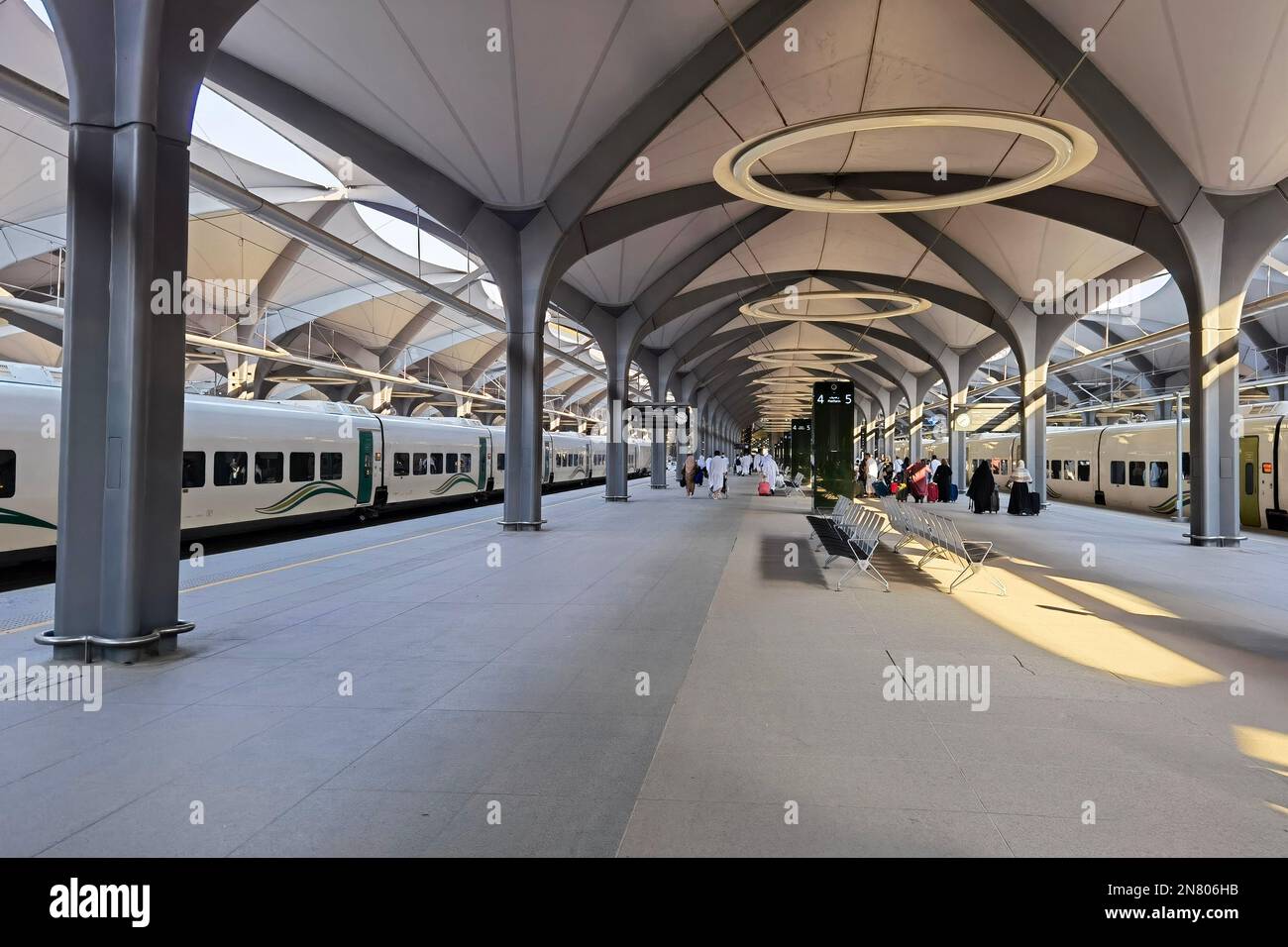 Haramain High Express Train Station, Mecca, Saudi Arabia Stock Photo ...
