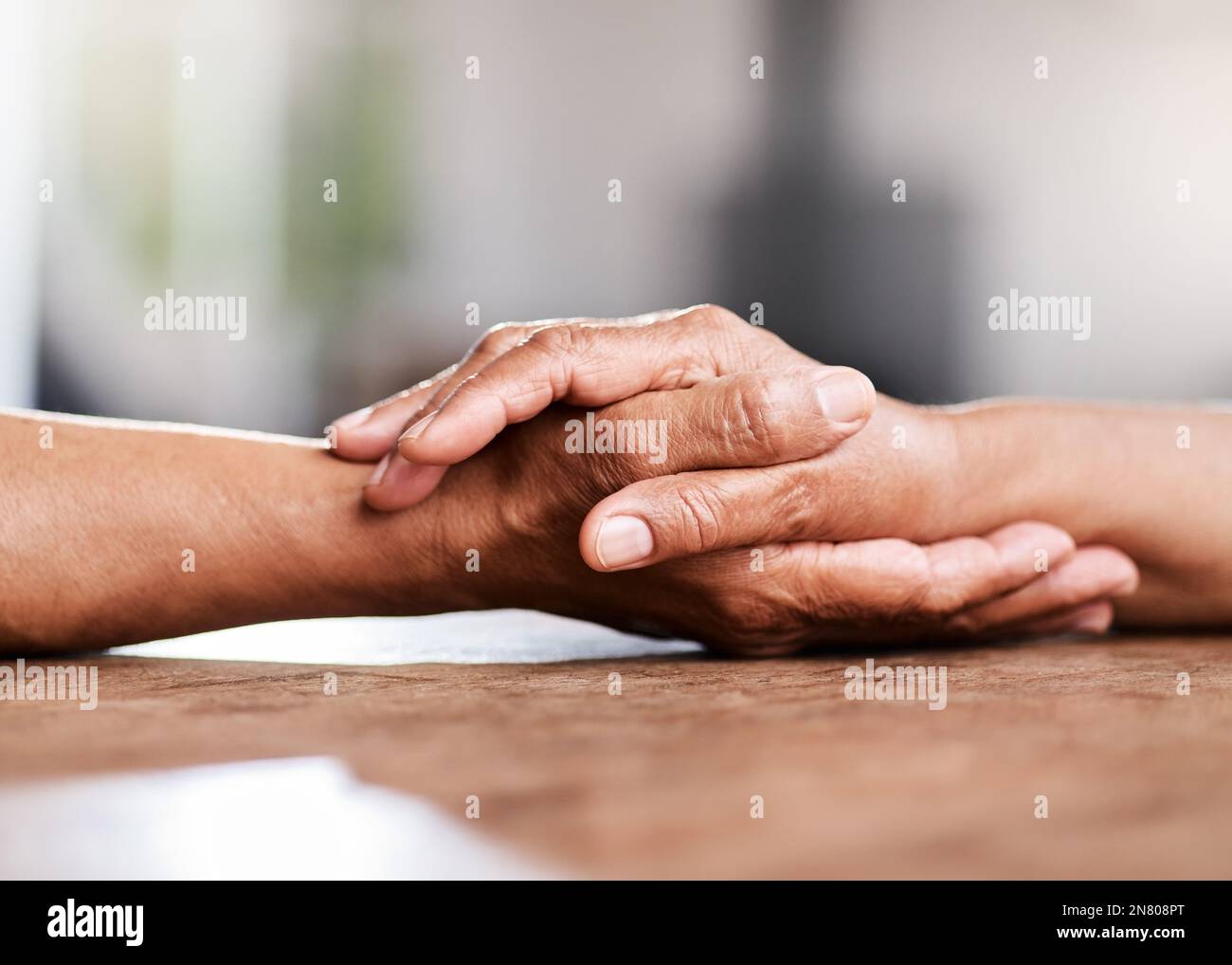 With my last breath, Ill say your name. an unrecognizable senior couple ...