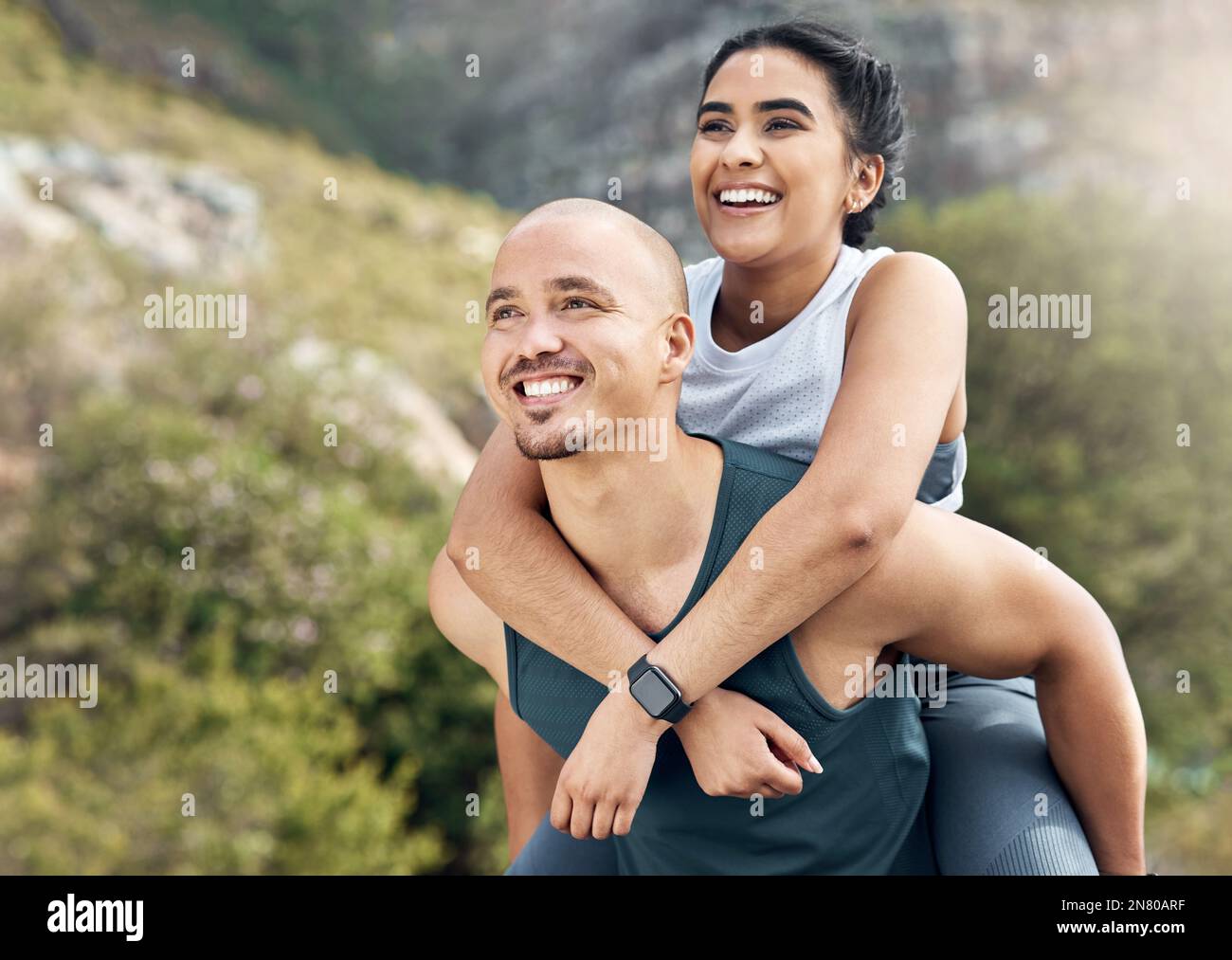 I need some extra weight to work my muscles. a man carrying his ...