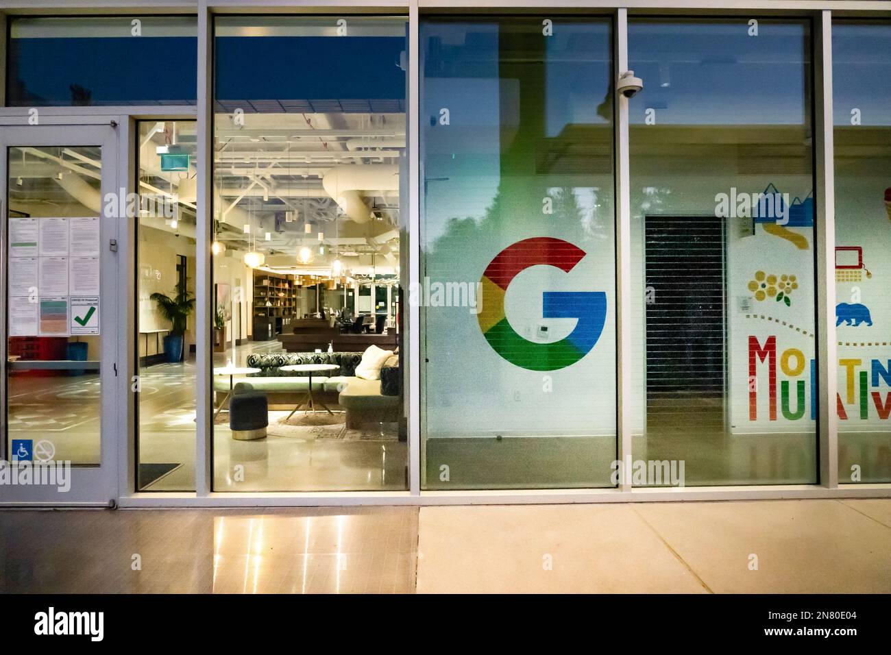 Google, USA, 15 July 2020 Google Campus Building and Grounds. Paul ...