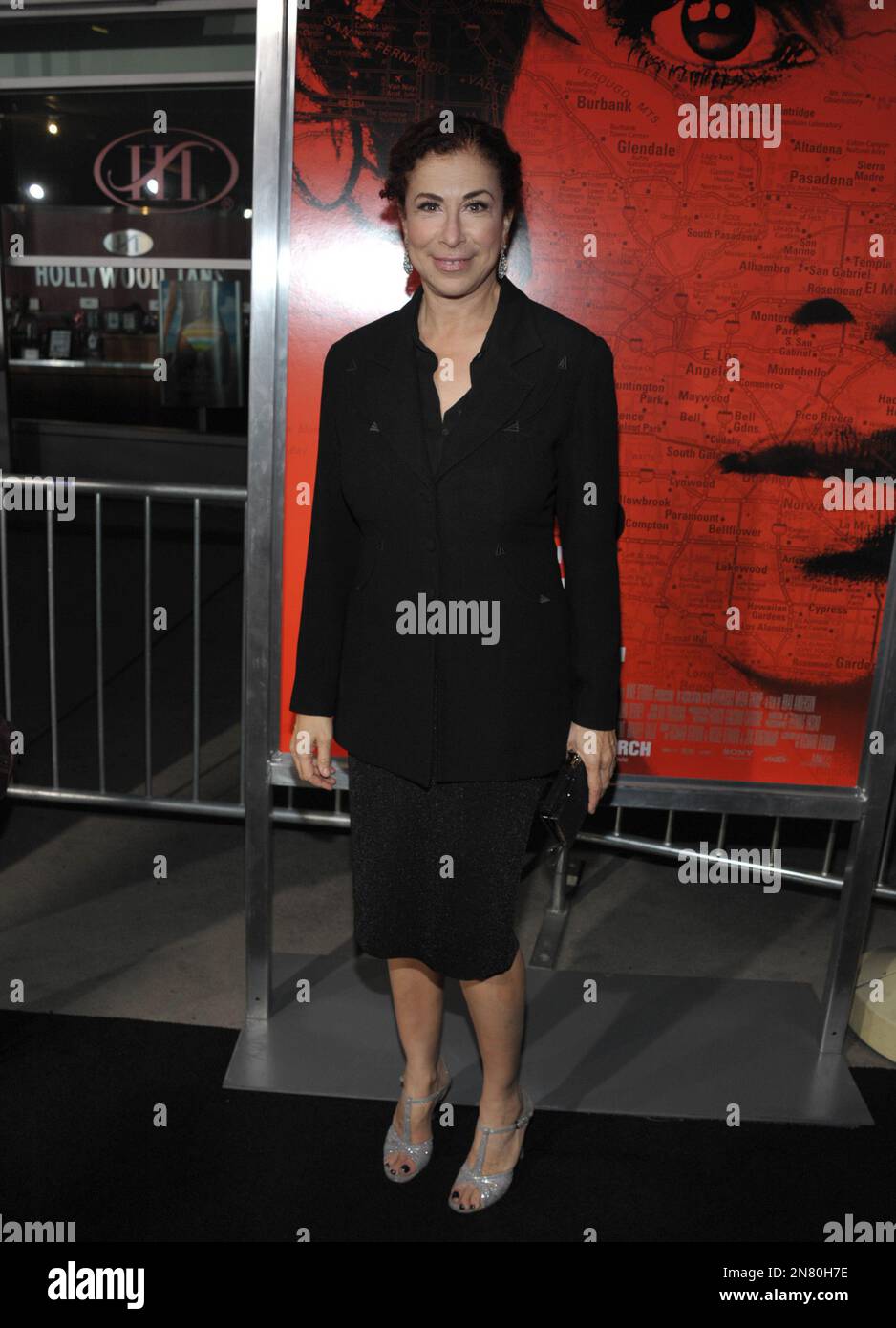 Actress Roma Maffia arrives at the world premiere of "The Call" at the ...