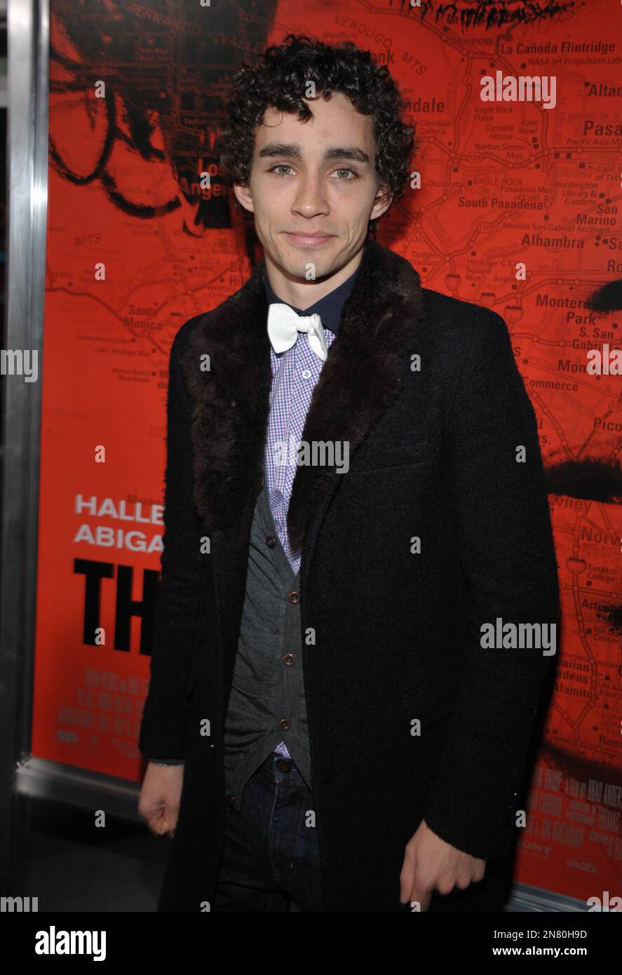 Actor Robert Sheehan arrives at the world premiere of "The Call" at the ...