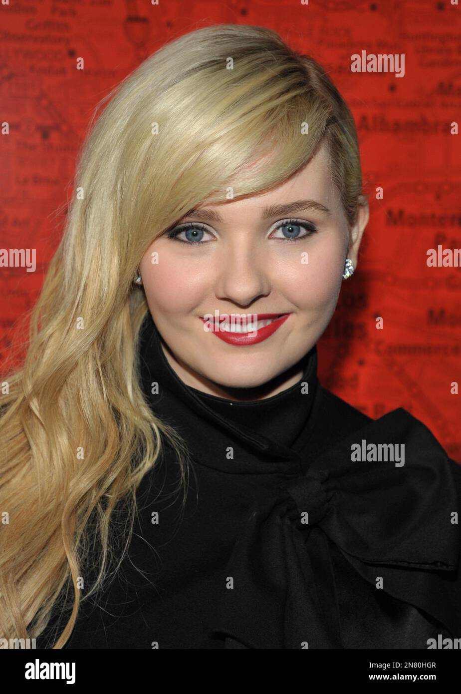 Actress Abigail Breslin arrives at world premiere of "The Call" at the ...