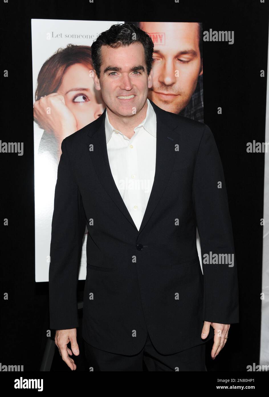 Actor Brian d'Arcy James attends the premiere of "Admission" at AMC ...