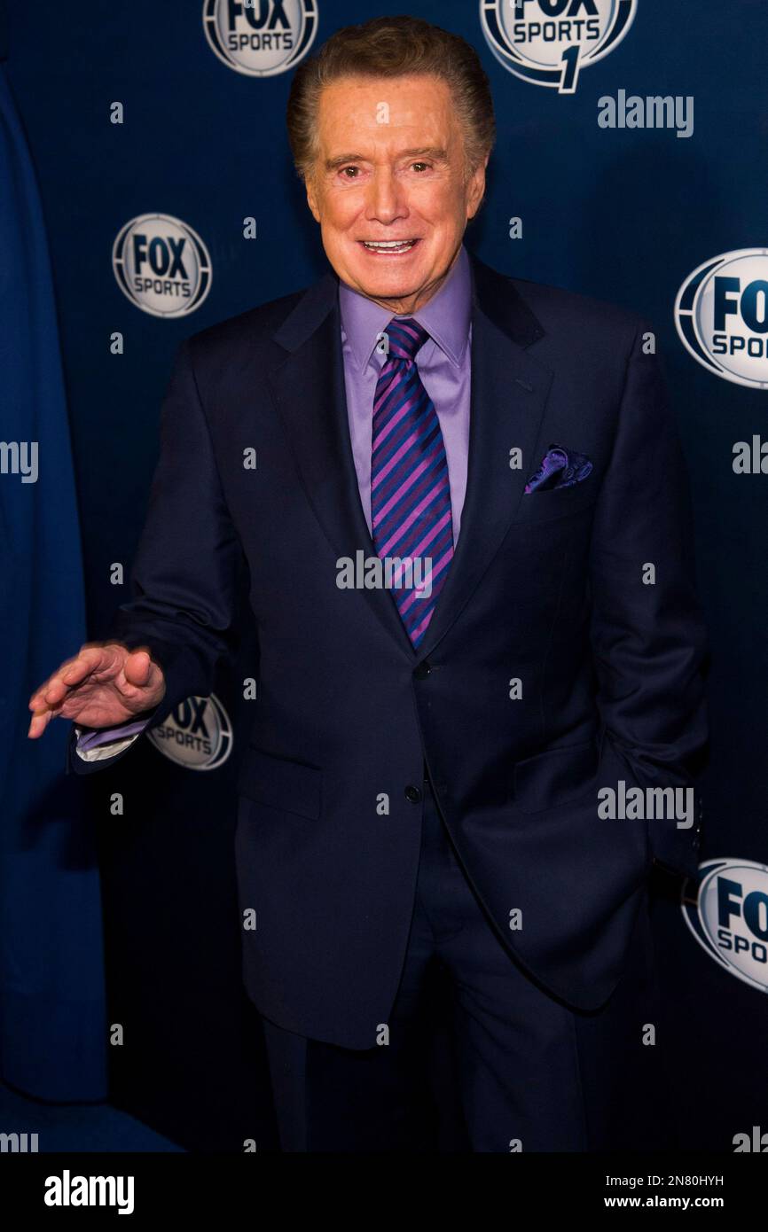 Regis Philbin attends the Fox Sports Media Upfront party celebrating ...