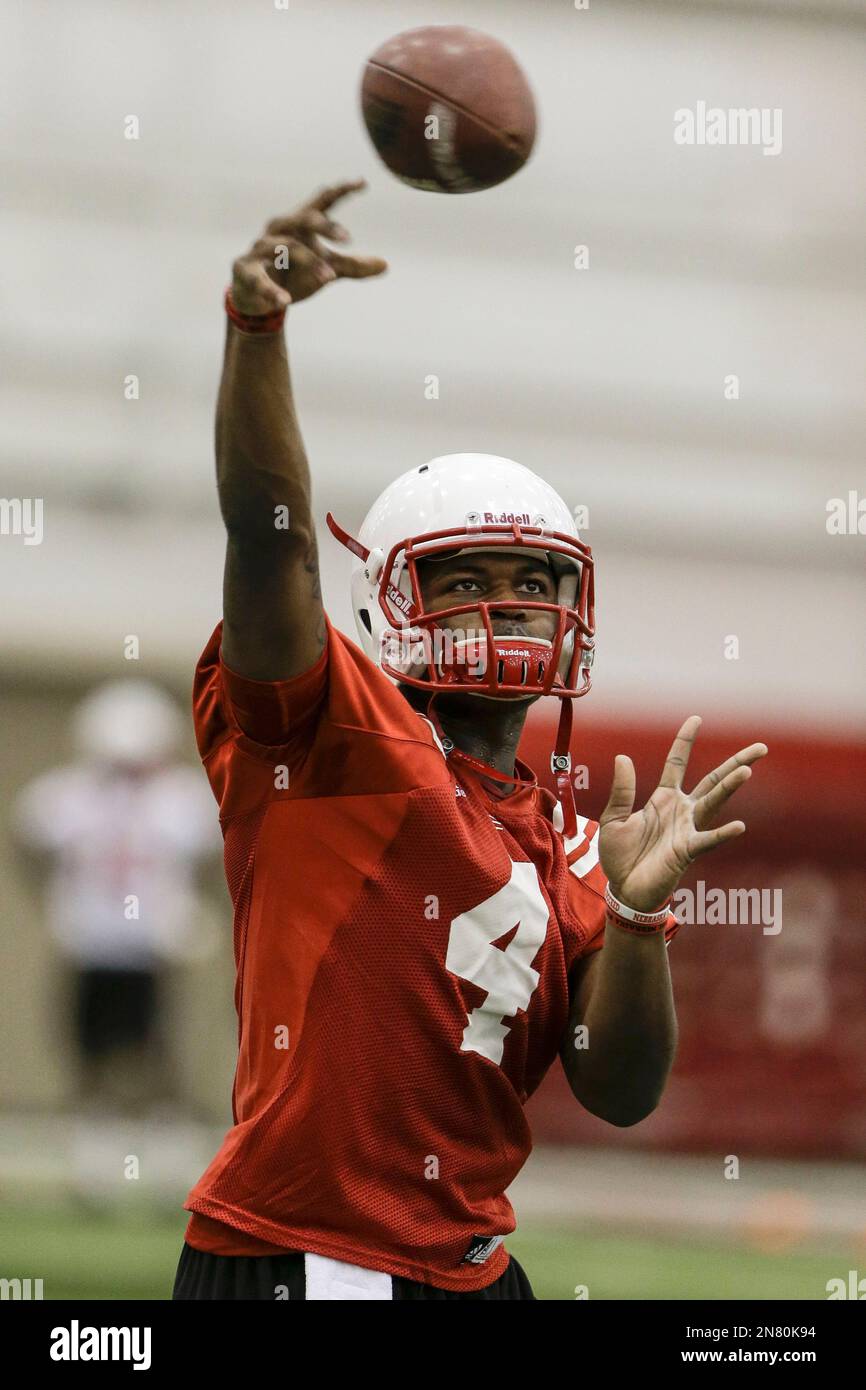 Nebraska quarterback Tommy Armstrong Jr. on the first day of NCAA ...