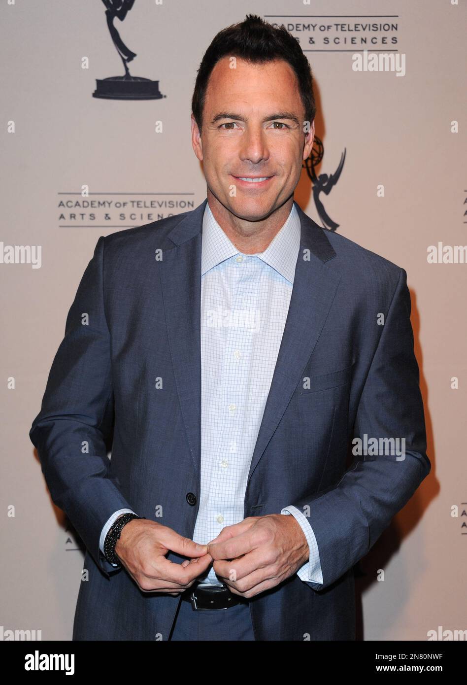 Mark Steines arrives at the Academy of Television Arts and Sciences ...