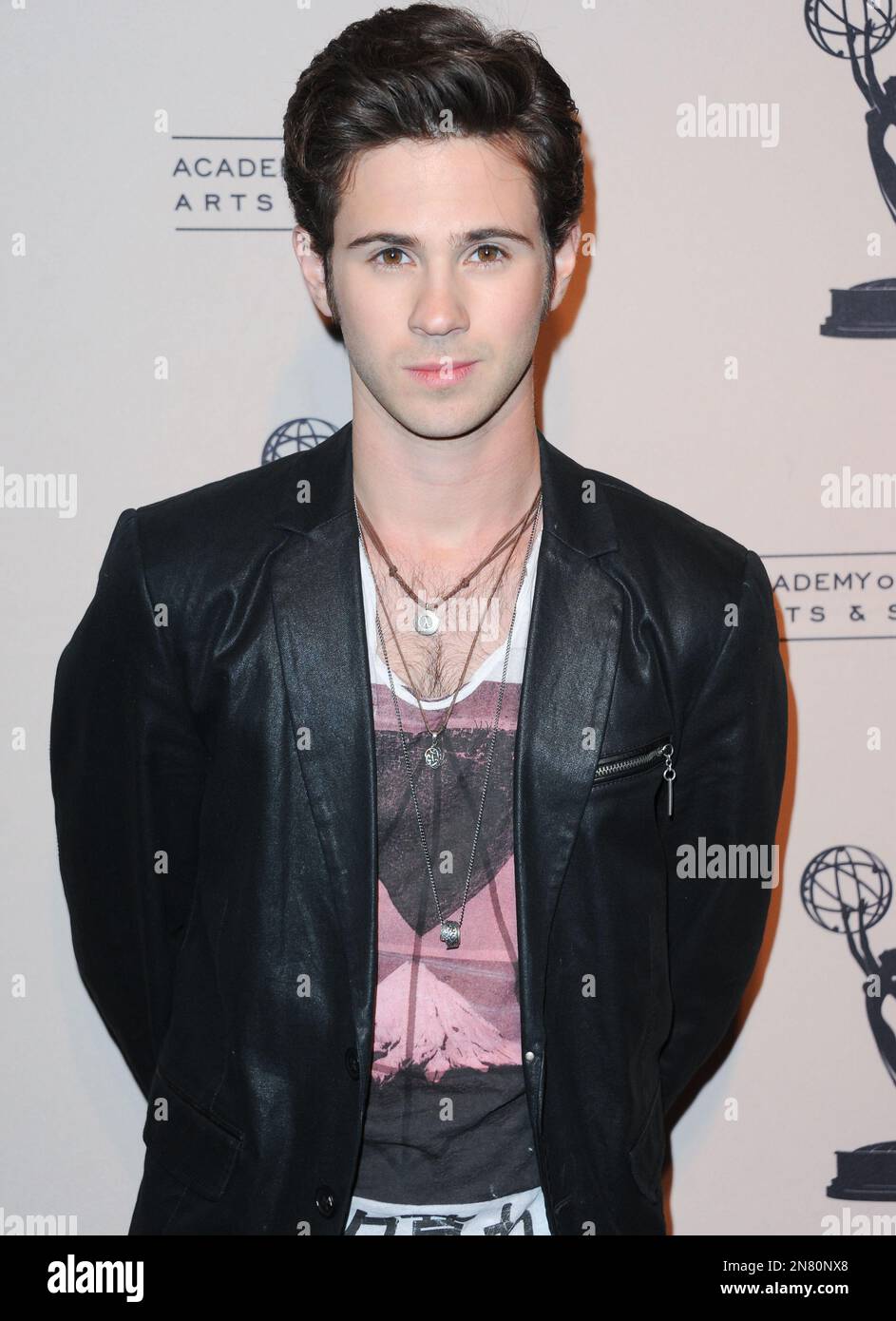 Connor Paolo arrives at the Academy of Television Arts and Sciences ...