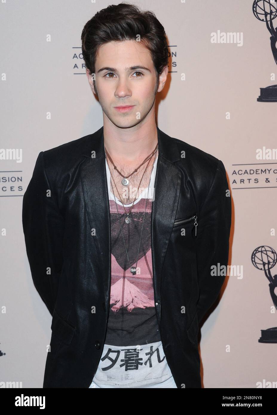 Connor Paolo arrives at the Academy of Television Arts and Sciences ...