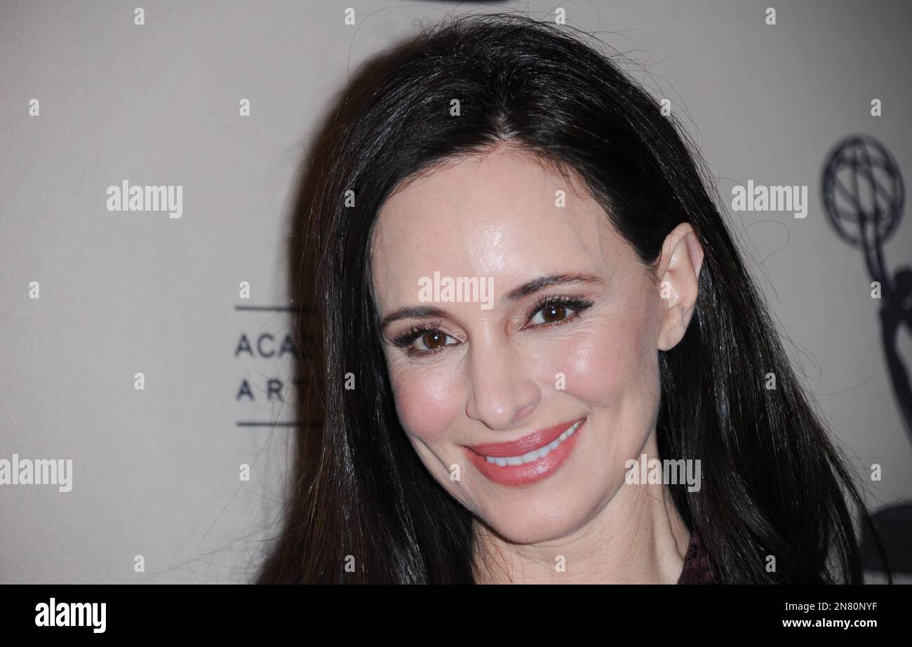 Madeleine Stowe arrives at the Academy of Television Arts and Sciences ...