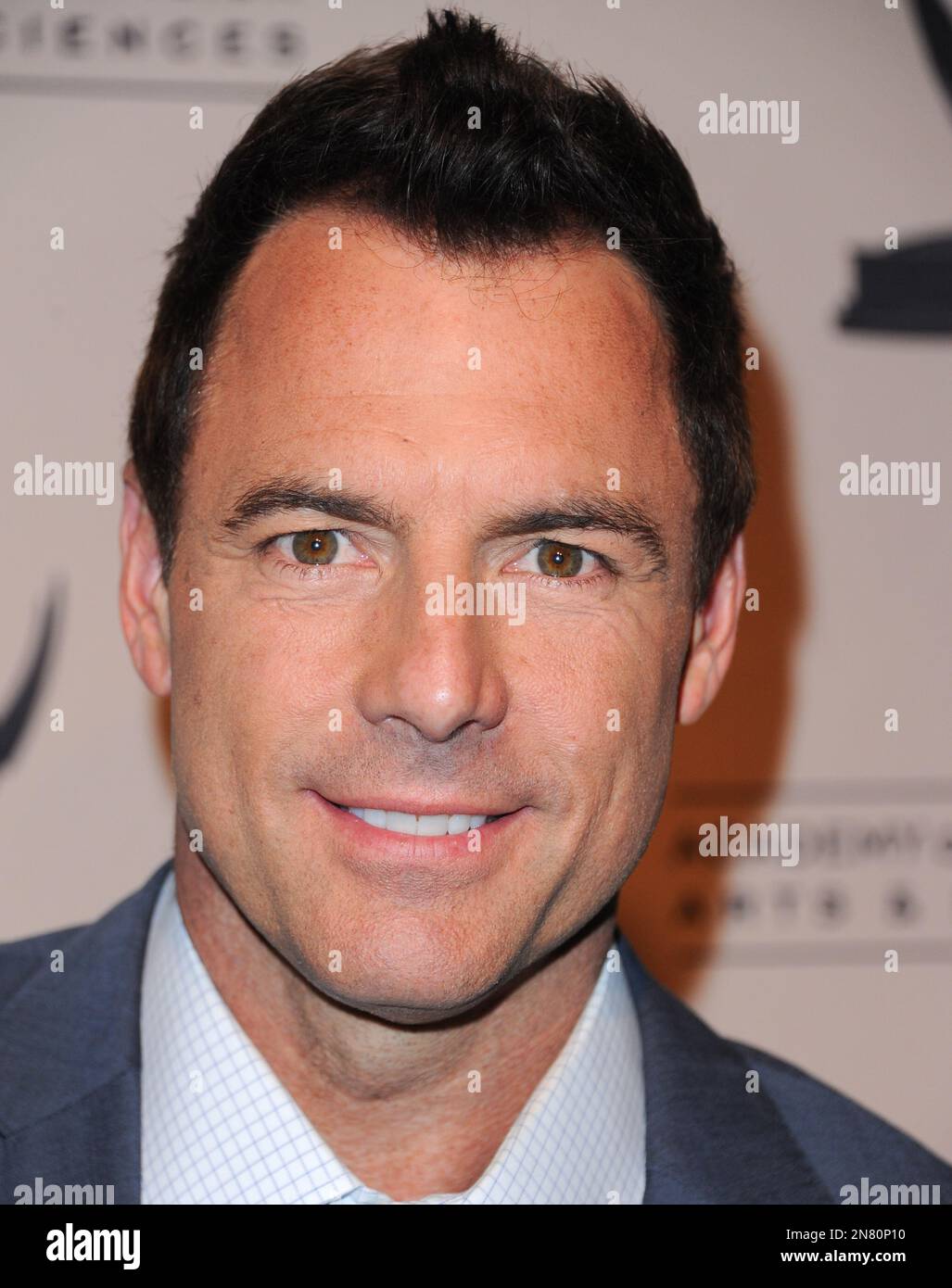Mark Steines arrives at the Academy of Television Arts and Sciences ...
