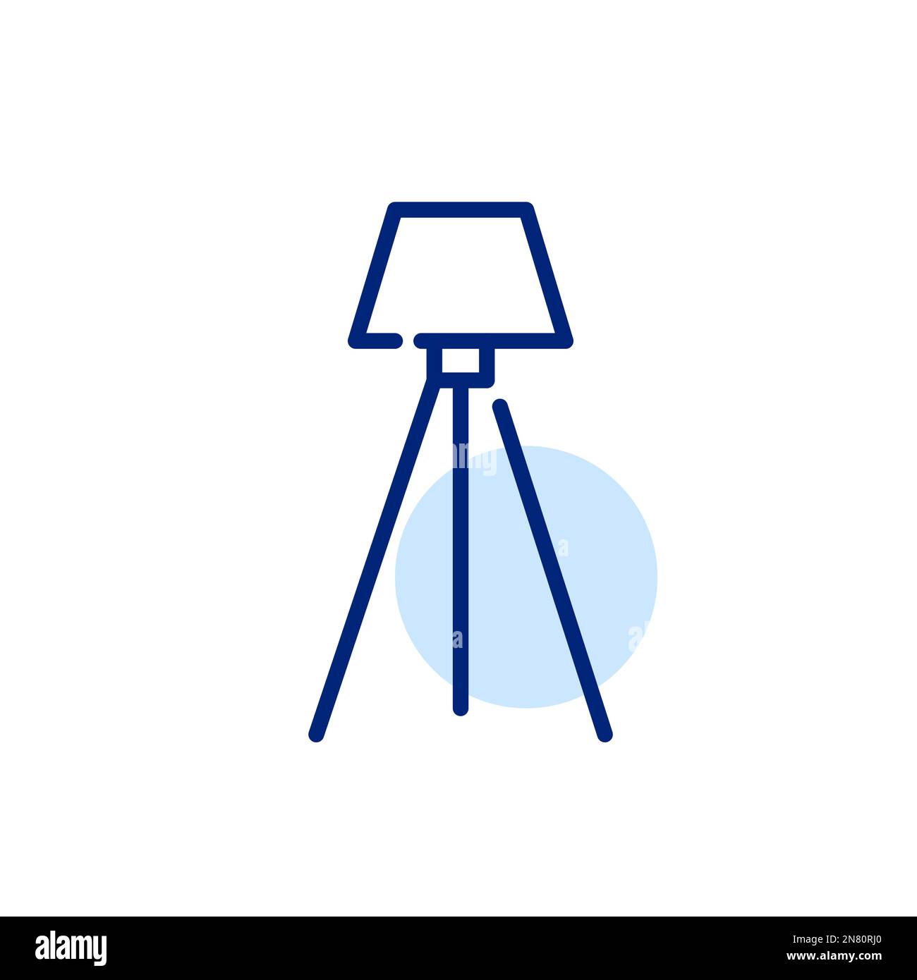 Interior room furniture panoramic Stock Vector Images - Alamy