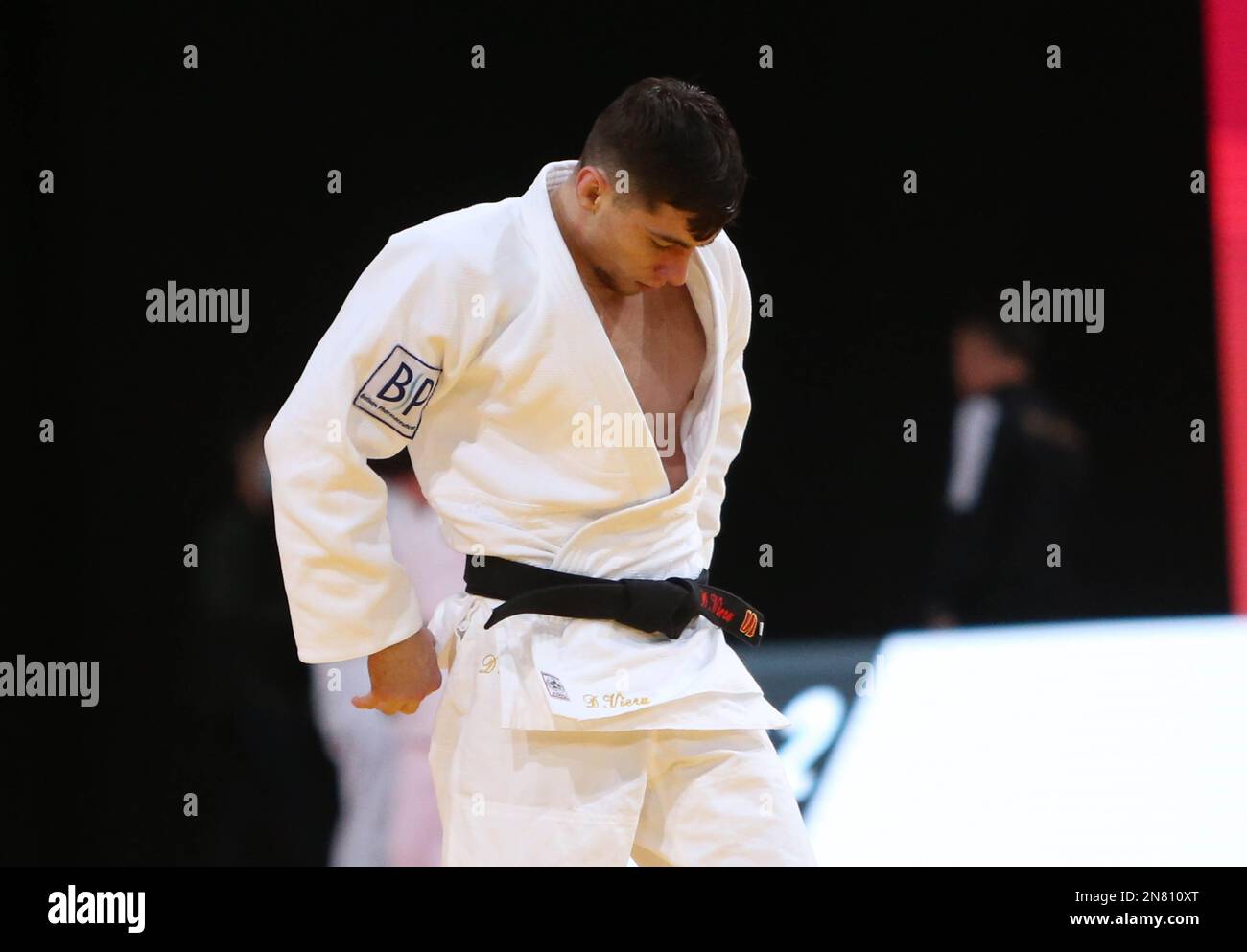 Denis Vieru of Moldavia during the Judo Paris Grand Slam 2023 on ...