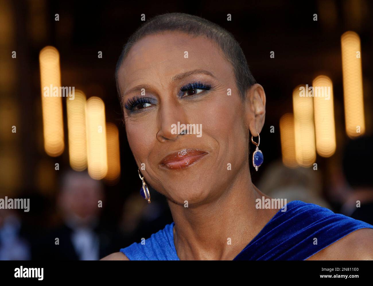 TV journalist Robin Roberts arrives at the 85th Academy Awards at the ...