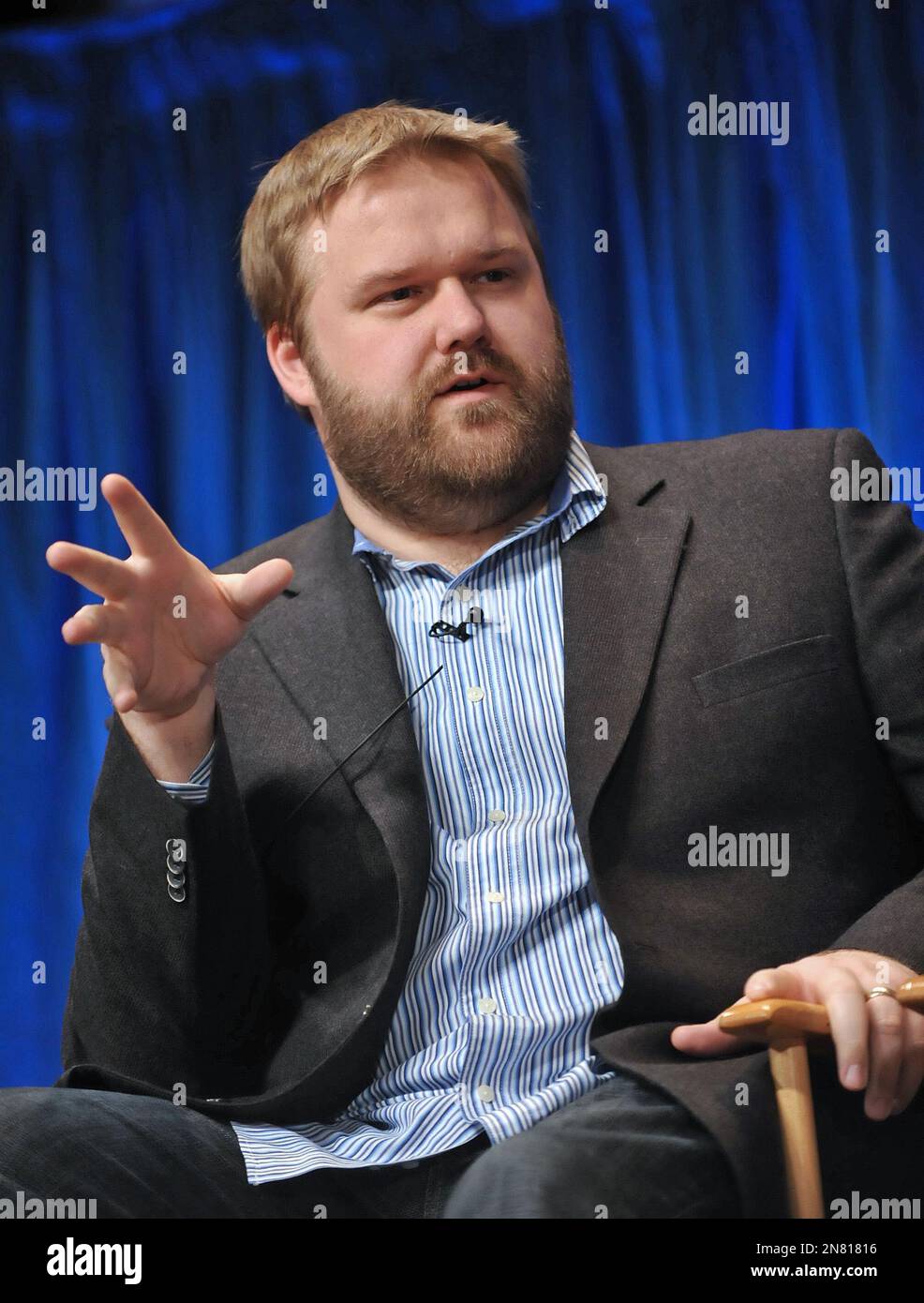 Photo of Robert Kirkman courtesy of Samsung Galaxy, during the Paley ...