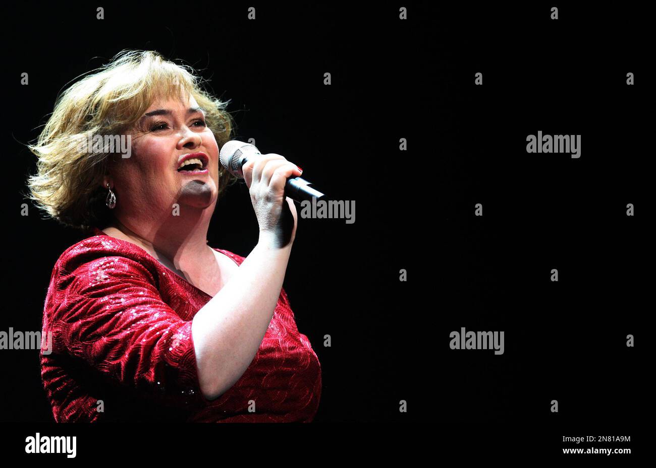 FILE - In this March 27, 2012 file photo, Susan Boyle performs during ...