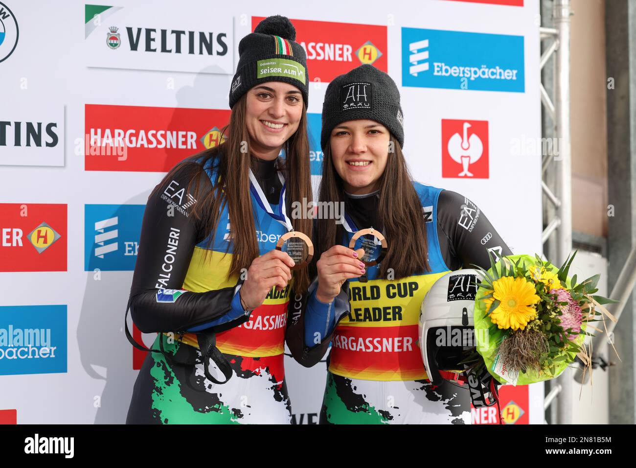 Winterberg, Germany. 11th Feb, 2023. Luge: World Cup, doubles, women ...