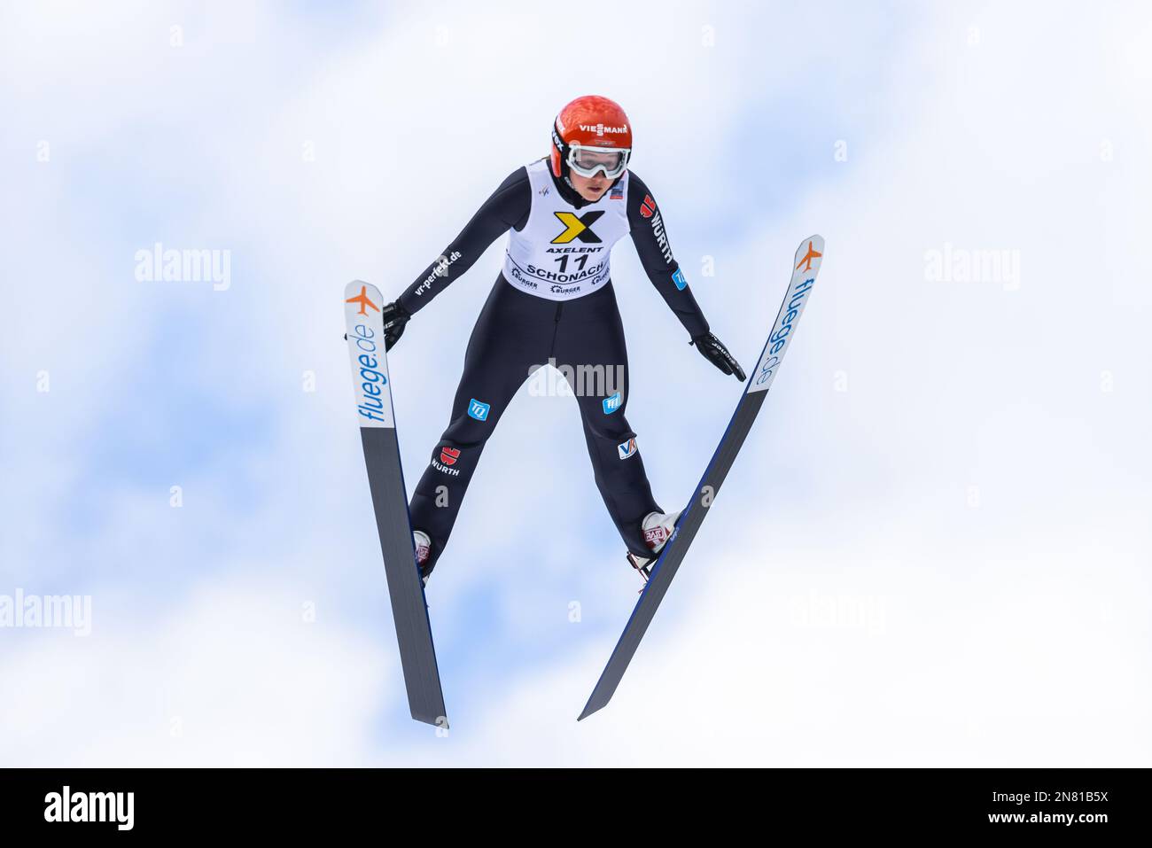 Schonach Im Schwarzwald, Germany. 11th Feb, 2023. Nordic skiing ...