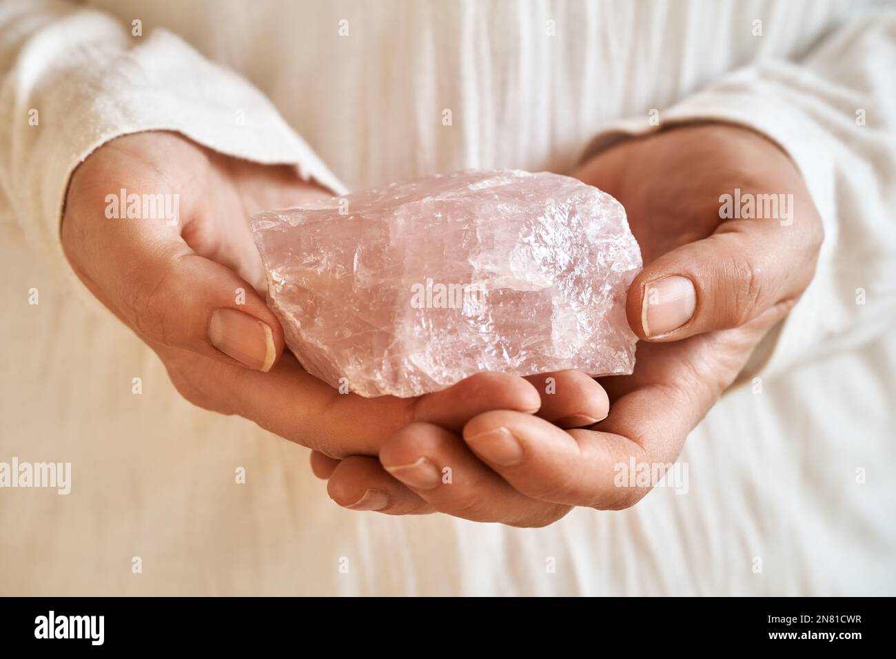 Hand rose quartz hi-res stock photography and images - Alamy