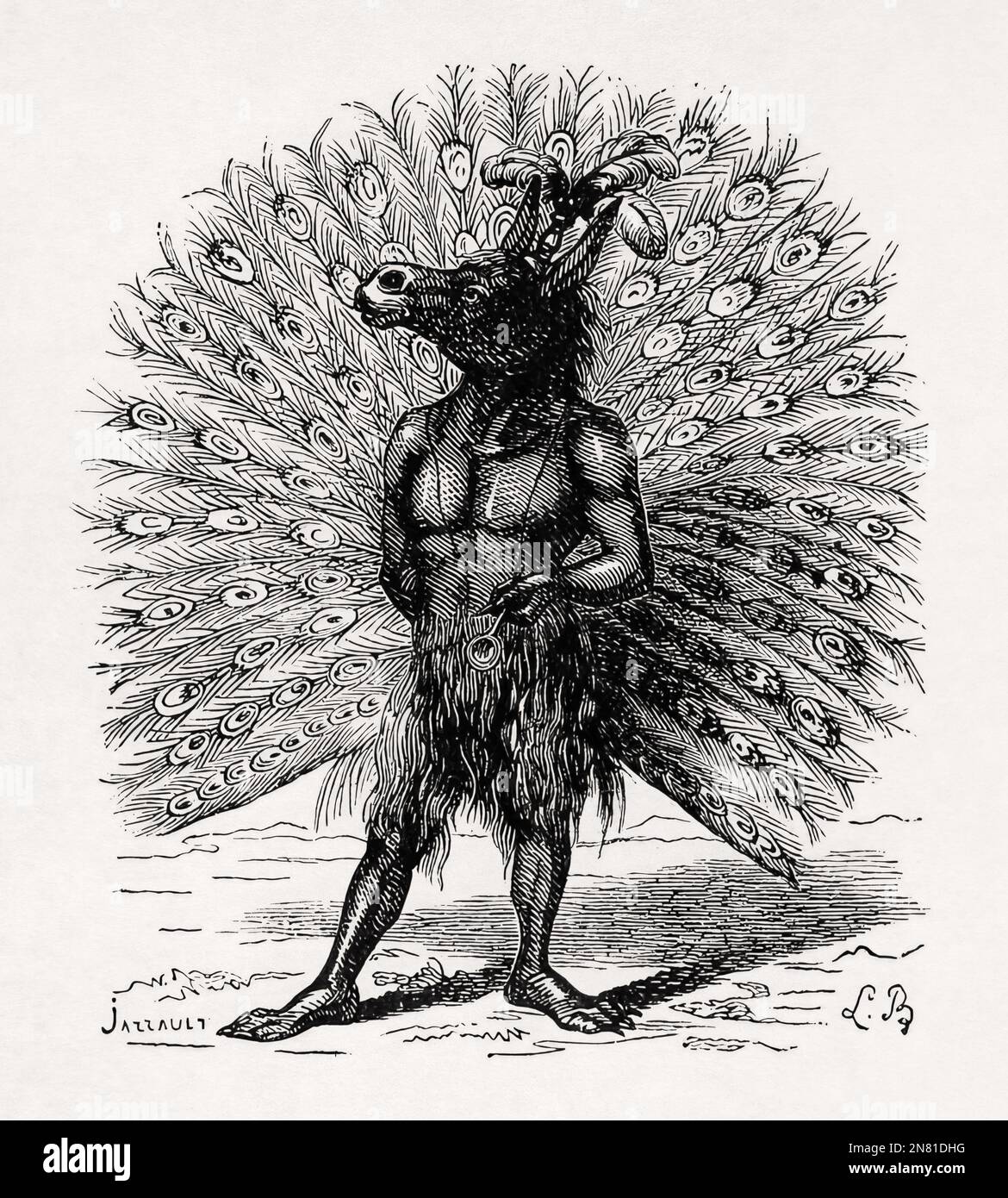 Adramelech by Louis Le Breton made in 1863 for the Dictionnaire ...