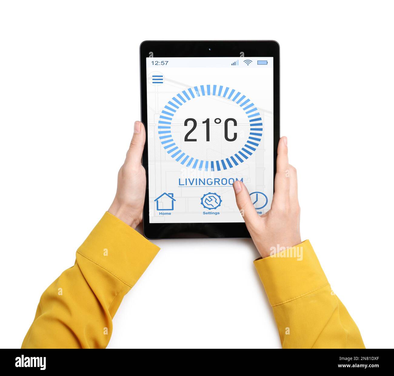 Using thermostat Cut Out Stock Images & Pictures - Alamy