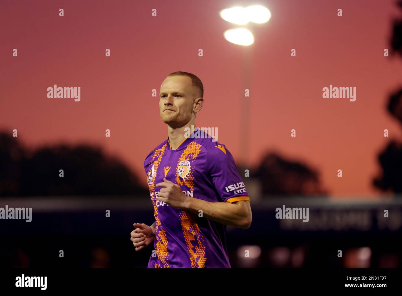 Jack Clisby of the Glory is seen during the A-League Men's soccer match ...