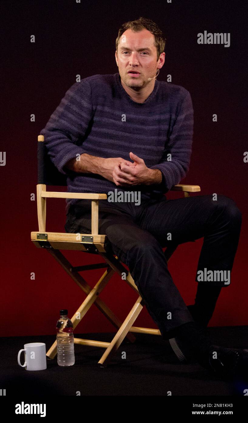 British actor Jude Law talks about his role in the new Steven ...