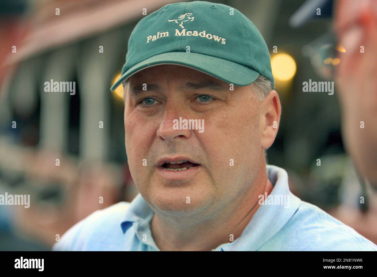 FILE - In this May 7, 2008 file photo, Rick Dutrow talks with reporters ...