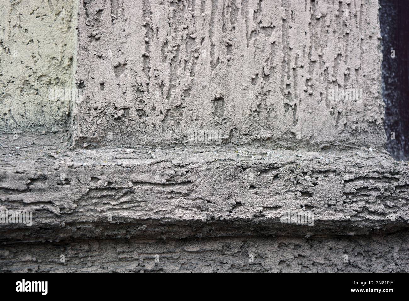 Building backgrounds, wall cladding made with brown textured and ...