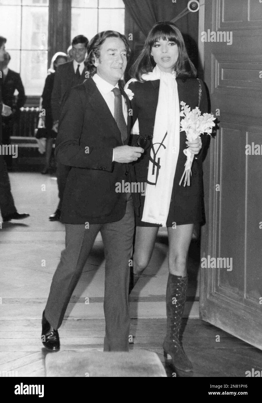 Italian photographer and designer Willy Rizzo and Italian actress Elsa ...