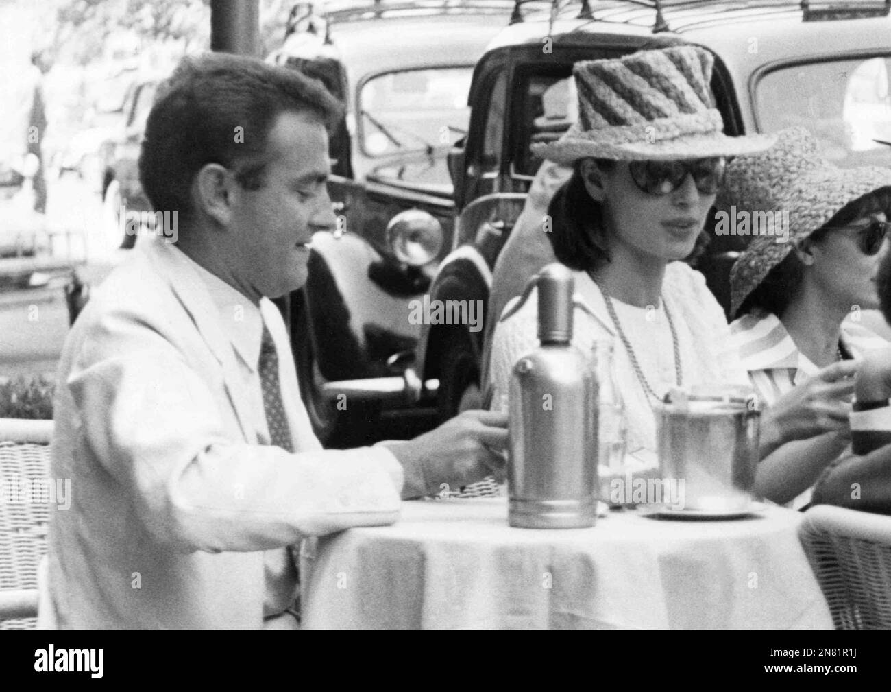 Italian photographer and designer Willy Rizzo and Italian actress Elsa ...