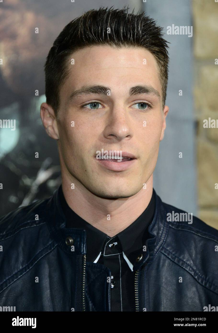 Colton Haynes arrives at the LA premiere of "Jack the Giant Slayer" at ...