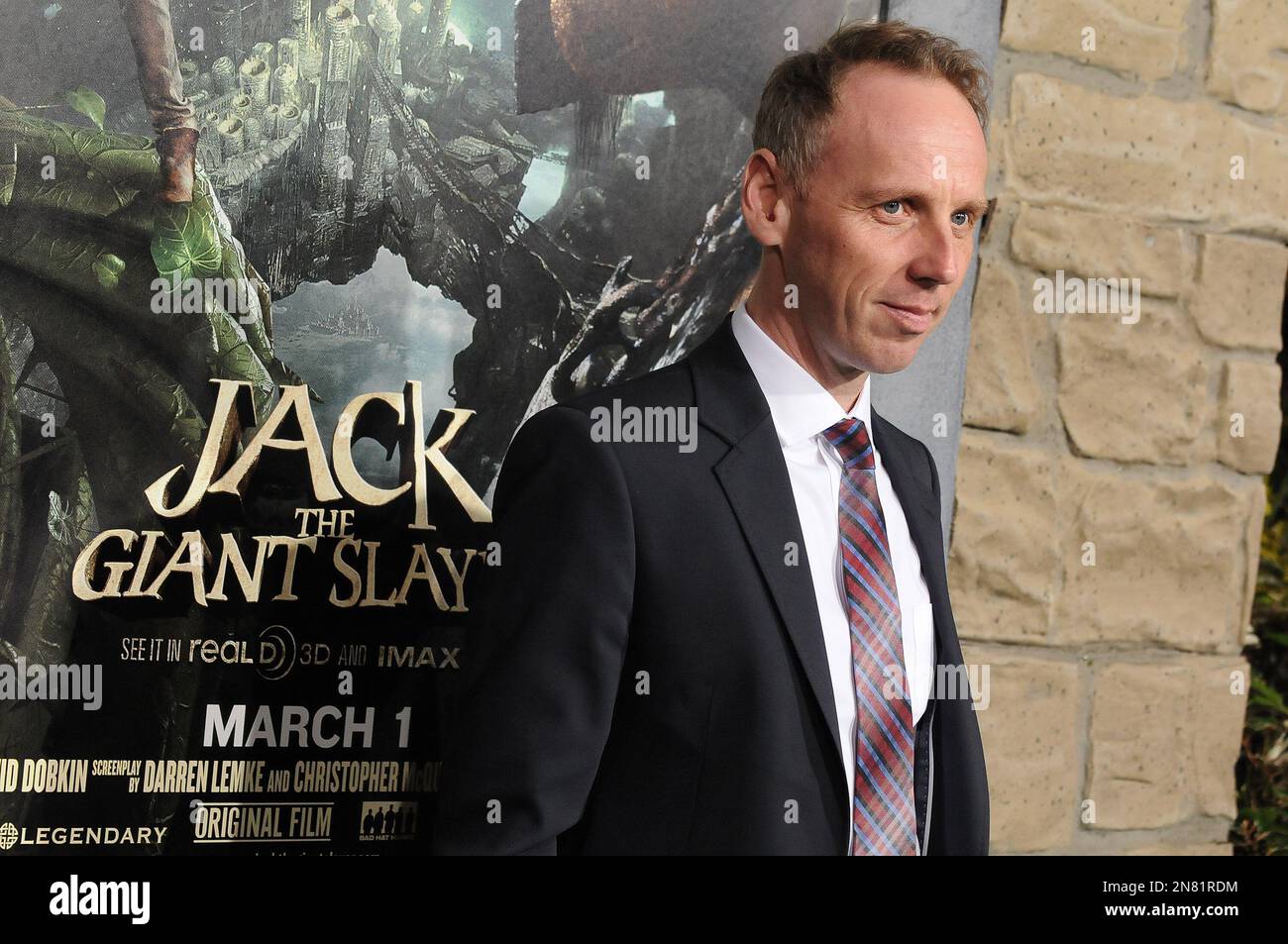 Ewen Bremner arrives at the LA premiere of "Jack the Giant Slayer" at ...