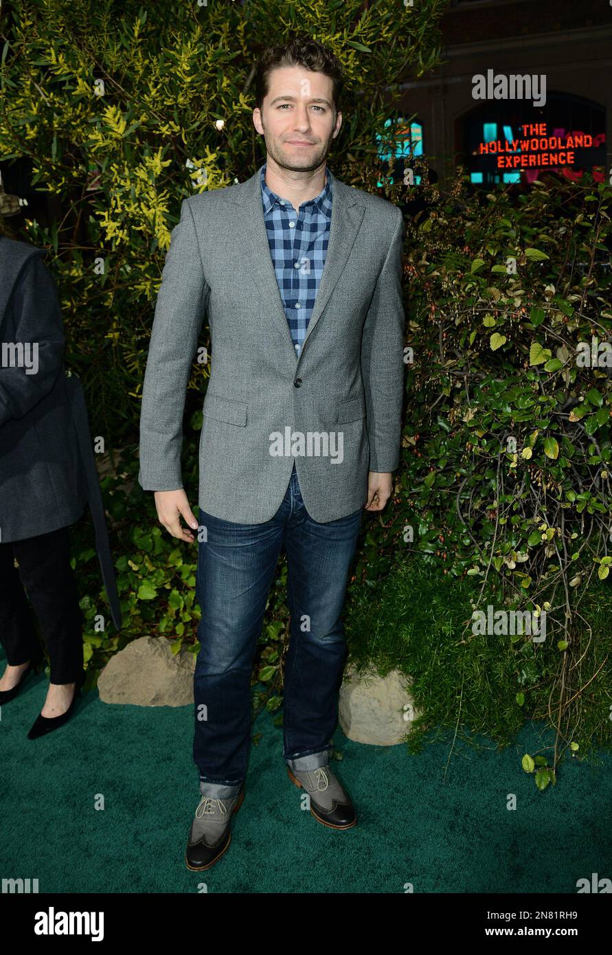 Matthew Morrison arrives at the LA premiere of "Jack the Giant Slayer ...