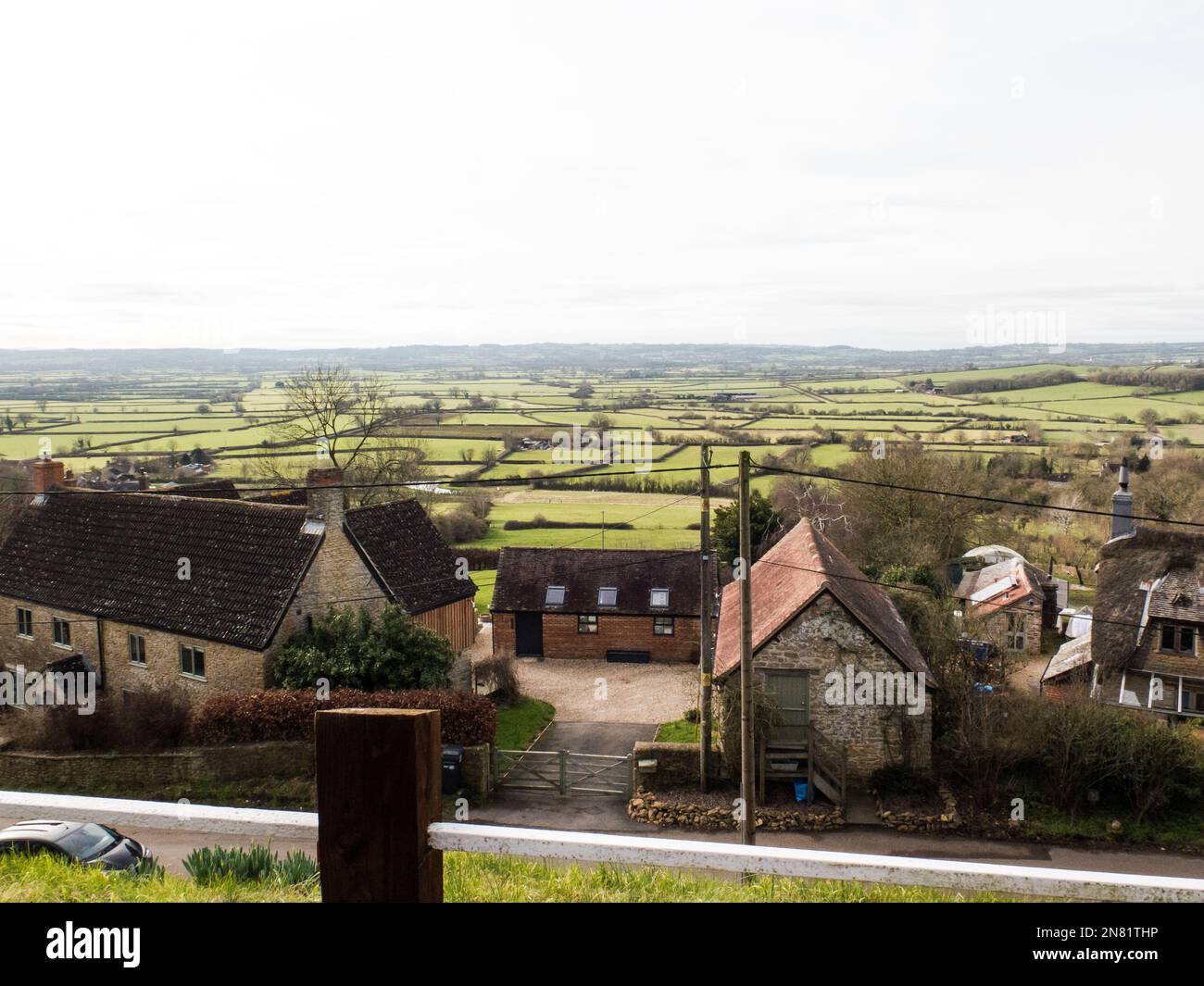 Blackmore vale from Cucklington Stock Photo - Alamy