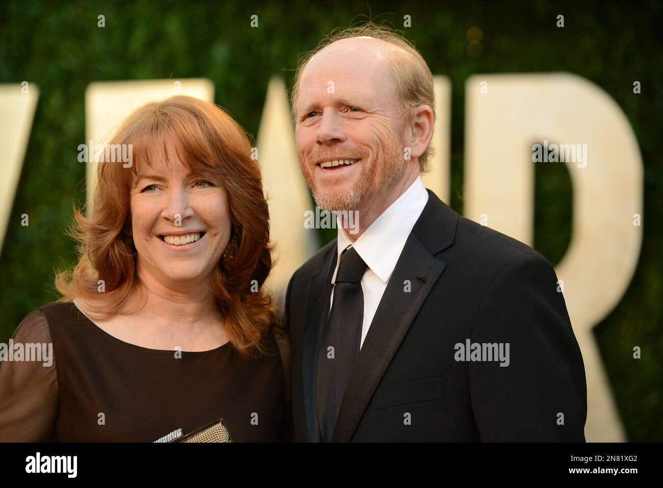 From left, Cheryl Howard and Director Ron Howard arrive at the 2013 ...