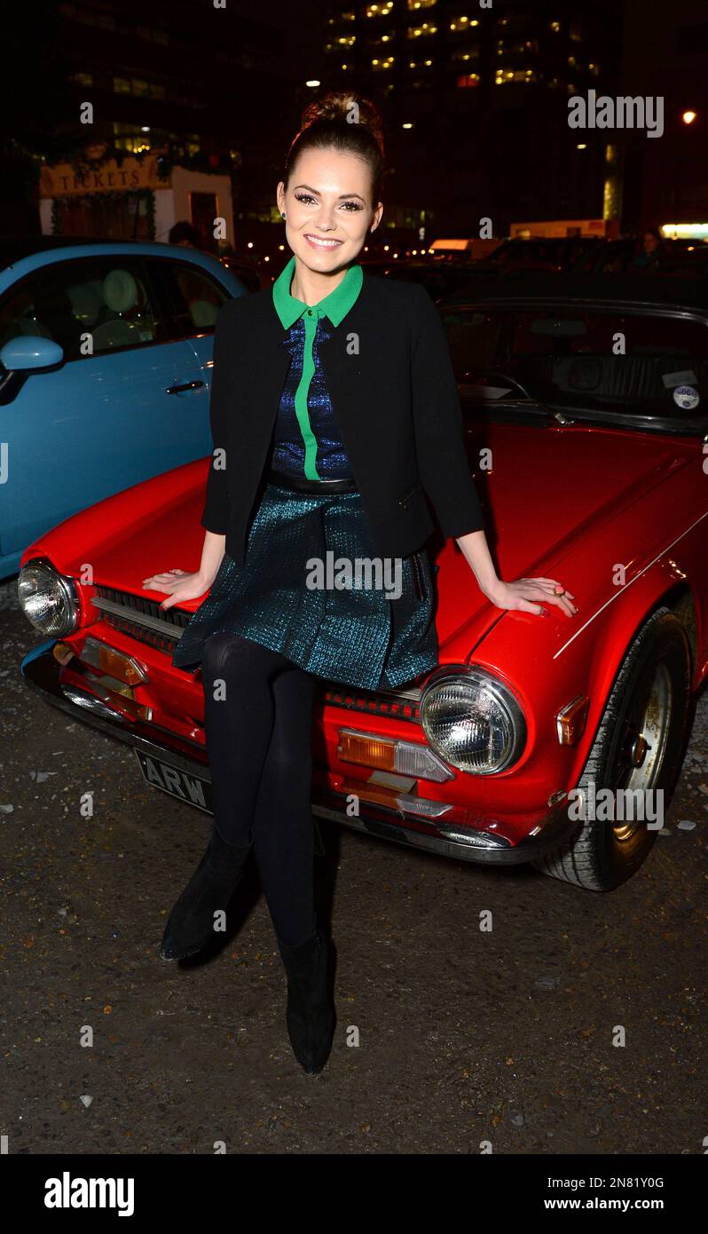 Kara Tointon attends the Galaxy Pop Up Drive-In Cinema at the Doon ...