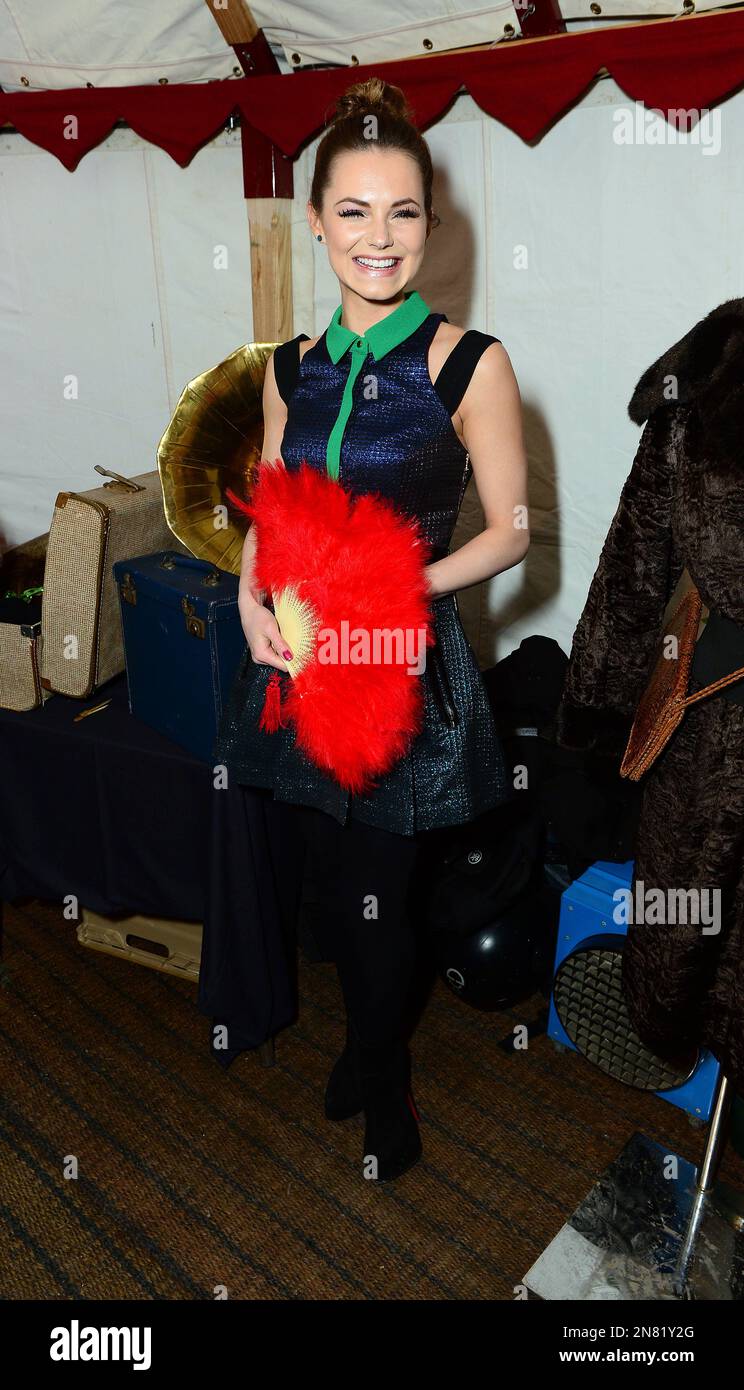 Kara Tointon attends the Galaxy Pop Up Drive-In Cinema at the Doon ...