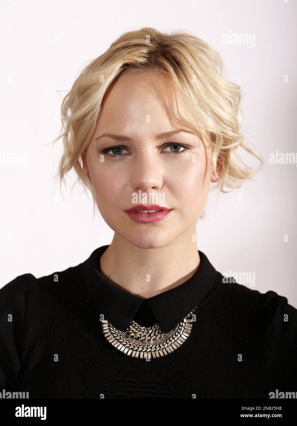Actress Adelaide Clemens, from the HBO series "Parade's End", poses for ...
