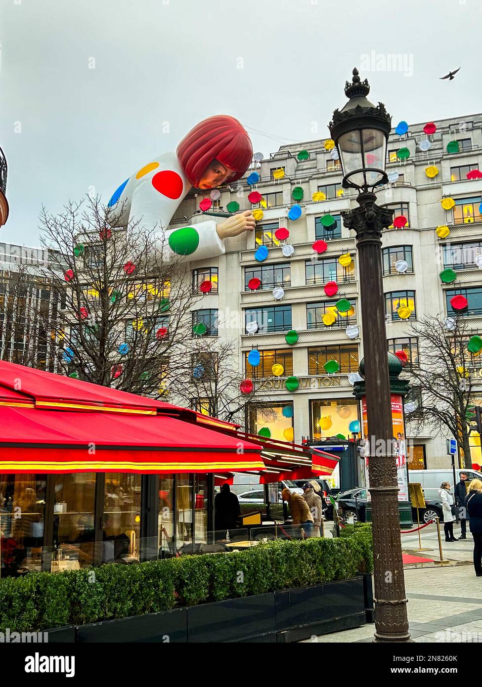 Paris, France, Outside, Shop Fronts, Luxury CLothing Louis Vuitton ...