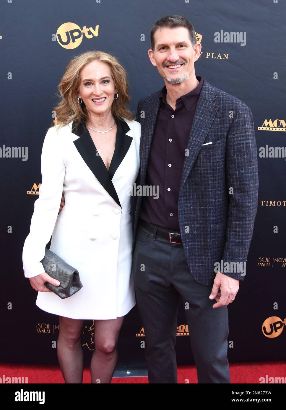 Hollywood, California, USA 10th February 2023 Actress Kim Myers and Producer Eric Small attend ...