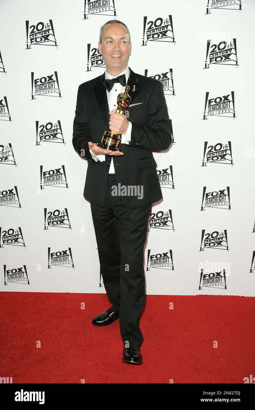 Erik-Jan De Boer arrives at the Twentieth Century Fox & Fox Searchlight ...